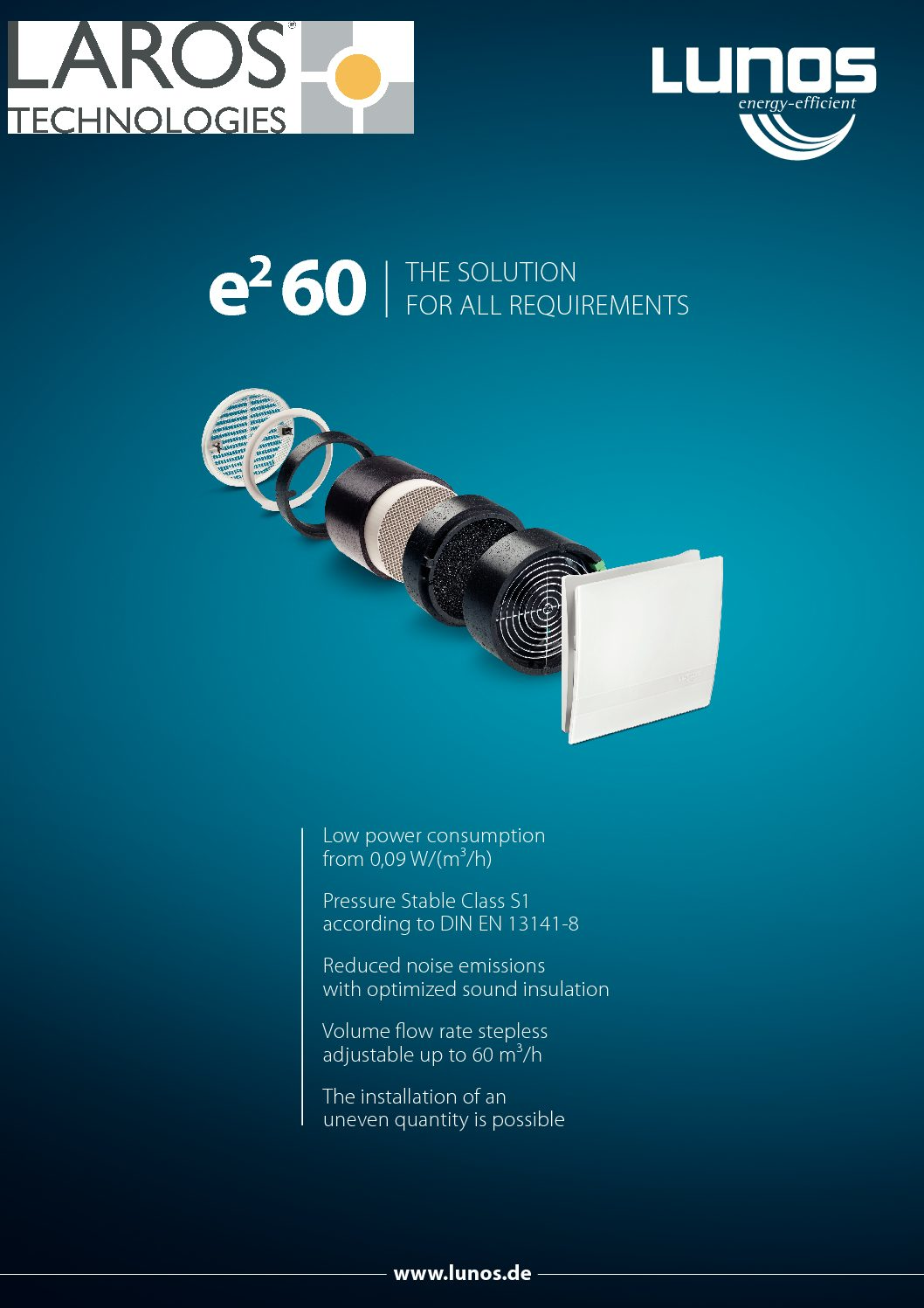 Decentralised Energy Recovery Ventilation - LAROS Technologies